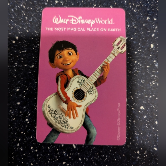Disney | Other | Disney Coco Souvenir Gate Ticket Park Card | Poshmark